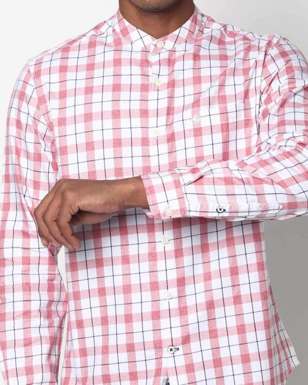 Checked Shirt with Patch Pocket - JioMart