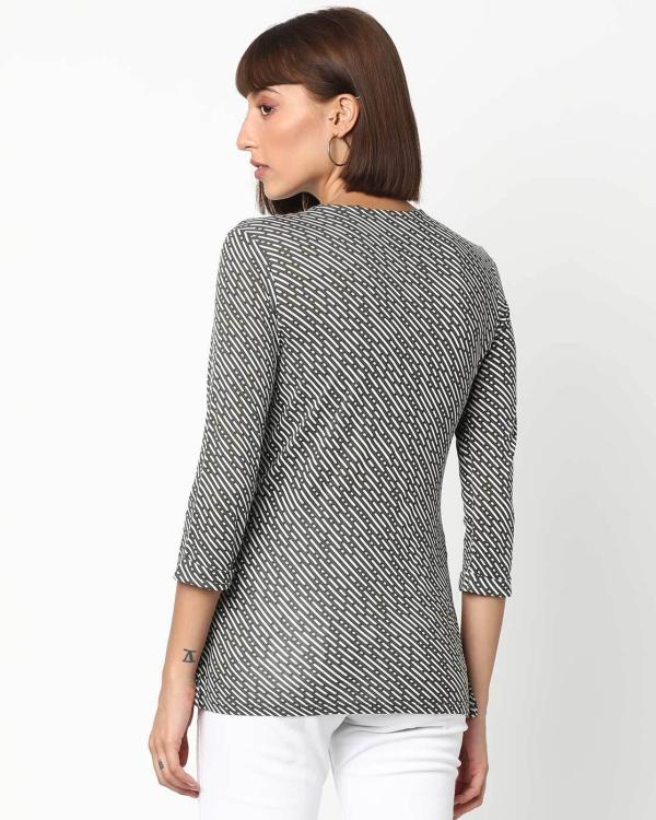 Printed Twofer Top - JioMart