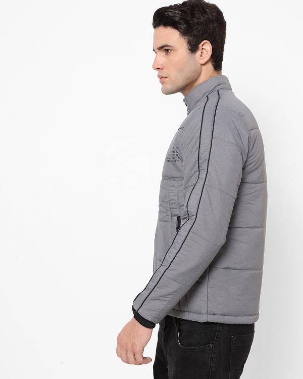 Quilted Jacket with Zipper Pockets - JioMart