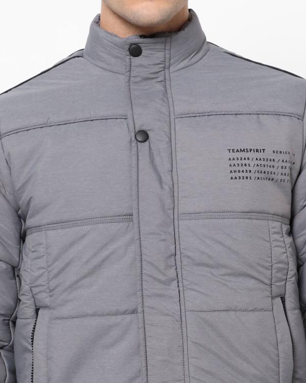Quilted Jacket with Zipper Pockets - JioMart