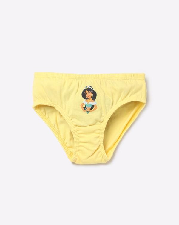 Pack of 3 Disney Princesses Print Bikini Panties - JioMart