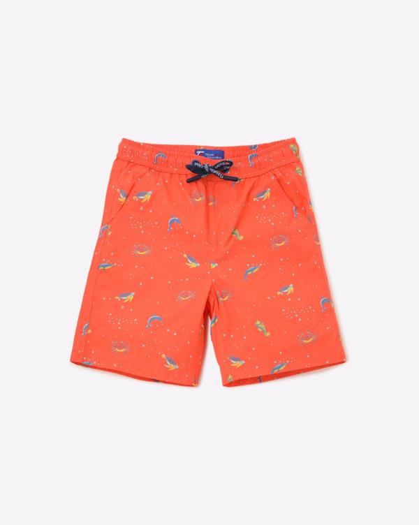 Micro Print Cotton Shorts - JioMart