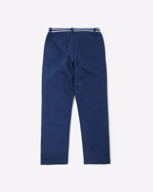 Flat-Front Cotton Pants - JioMart