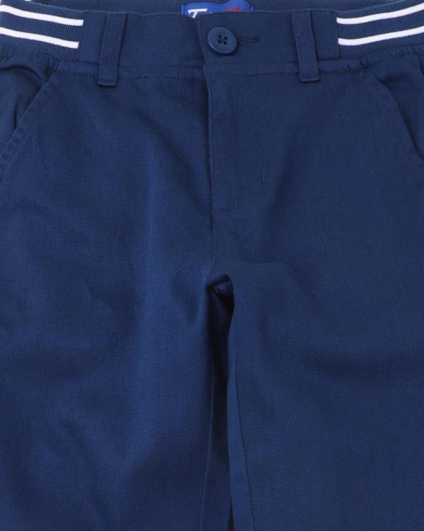 Flat-Front Cotton Pants - JioMart