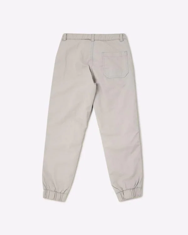 Panelled Flat-Front Joggers - JioMart