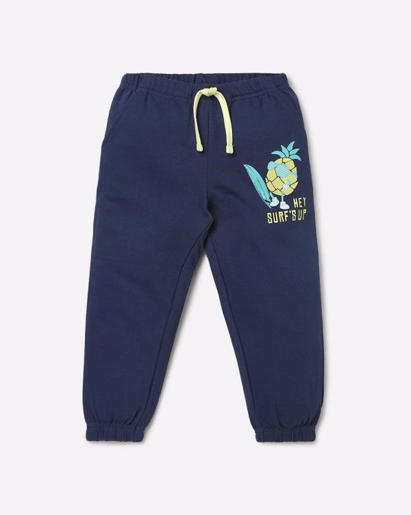 Graphic Print Joggers with Insert Pockets - JioMart