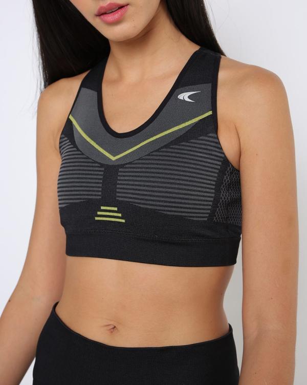 Striped Sports Bra - JioMart