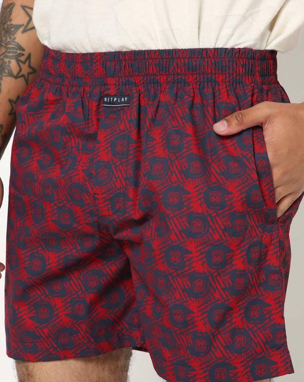 Printed Boxers with Insert Pockets - JioMart