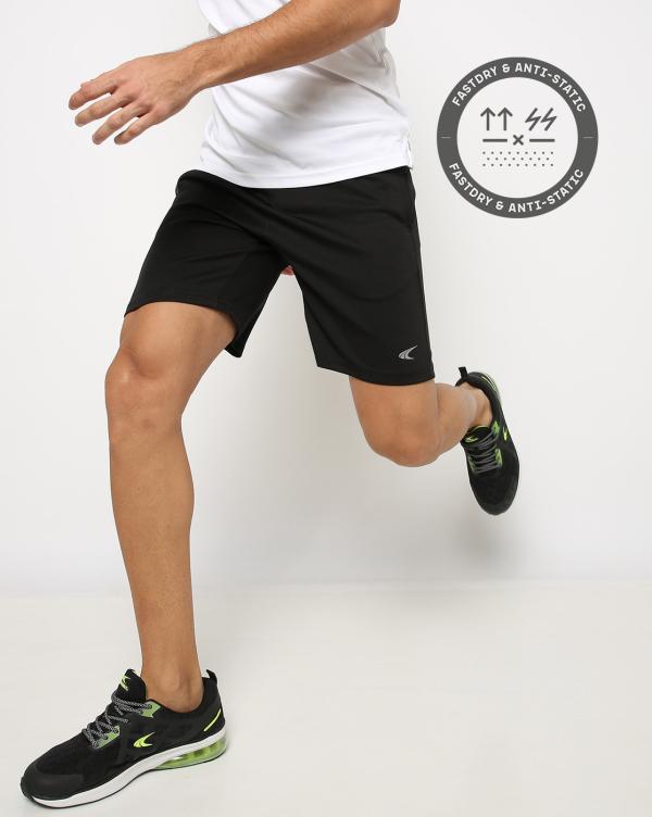 Typographic Print Shorts with Slip Pockets - JioMart