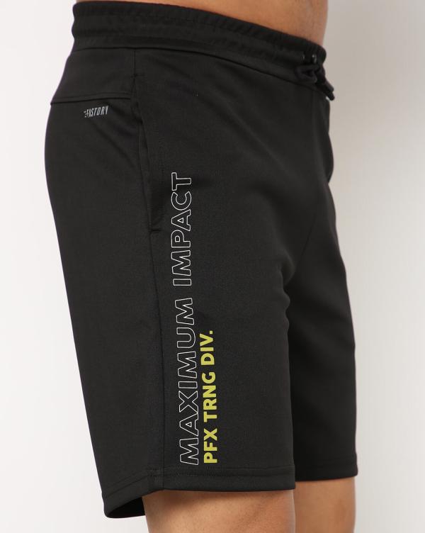 Typographic Print Shorts with Slip Pockets - JioMart