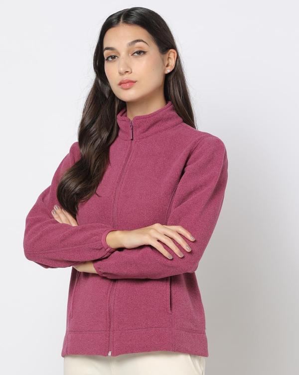 Zip-Front Jacket with Slip Pockets - JioMart