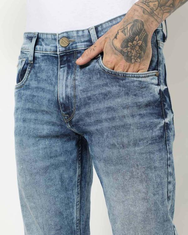 Flat-Front Skinny Fit Jeans - JioMart