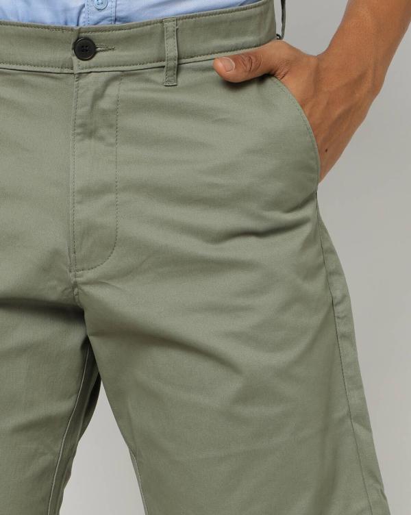 Flat-Front Shorts with Insert Pockets - JioMart