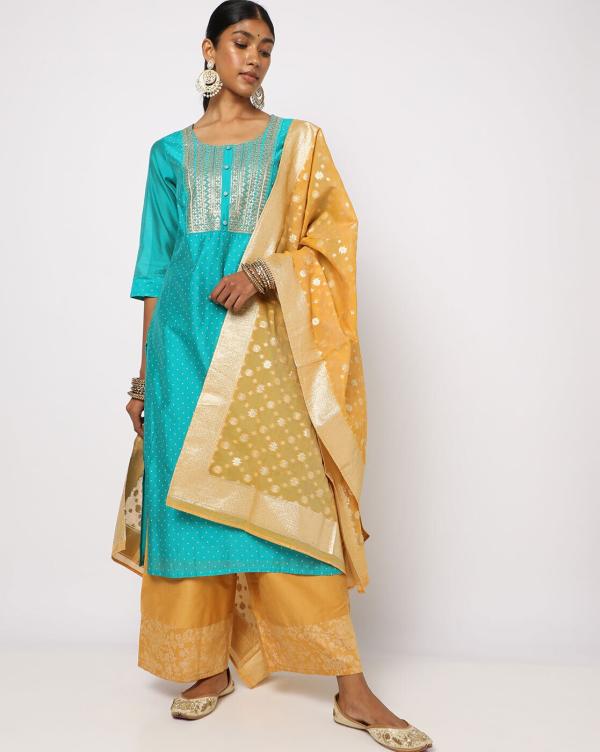 Straight Kurta Suit Set - JioMart