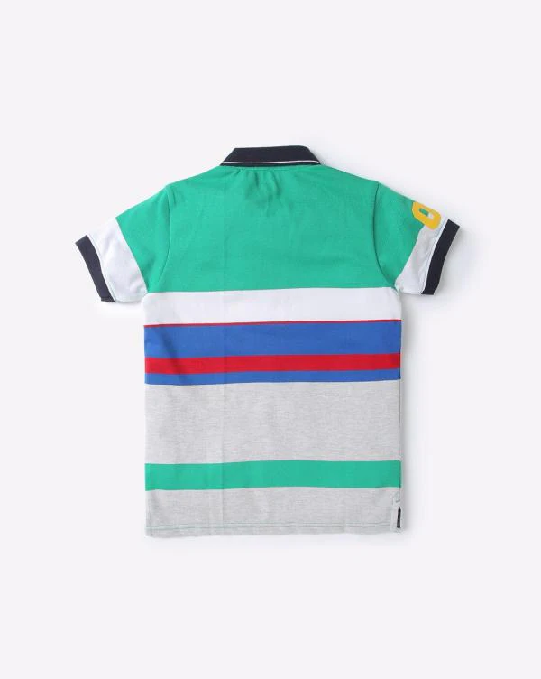Engineer Striped Polo T-shirt - JioMart