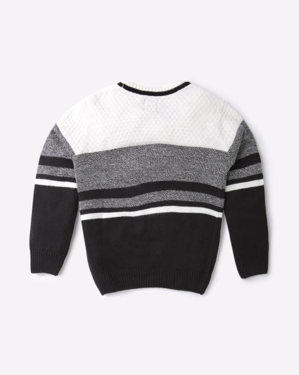 Striped Crew-Neck Sweater - JioMart