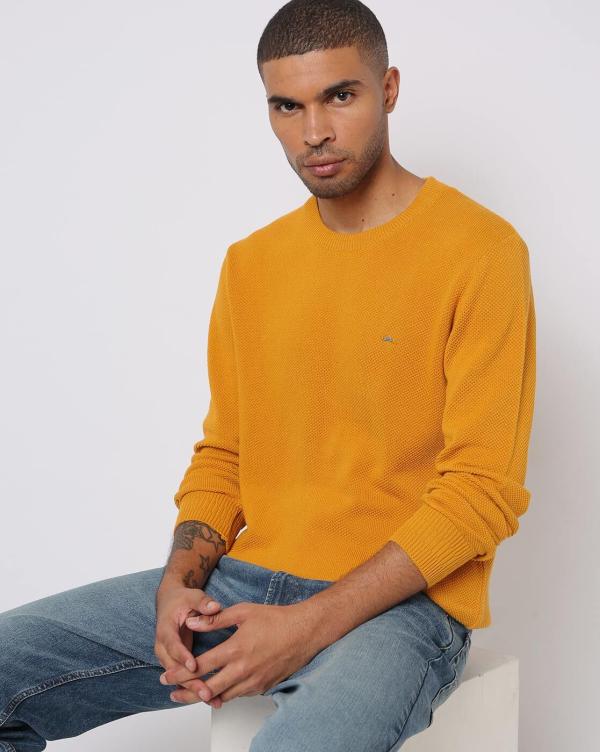 Knit Round-Neck Pullover - JioMart