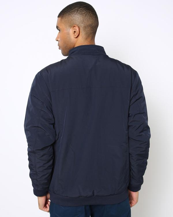 Slim Fit Reversible Zip-Front Jacket - JioMart