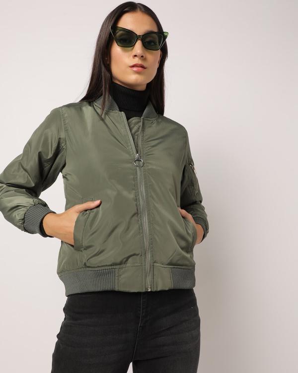 Biker Jacket with Insert Pockets - JioMart