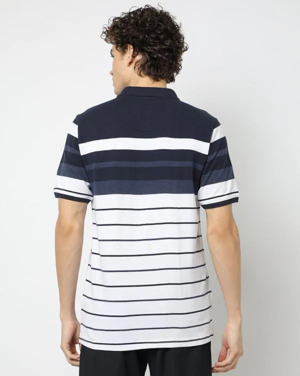 Striped Polo T-shirt - JioMart