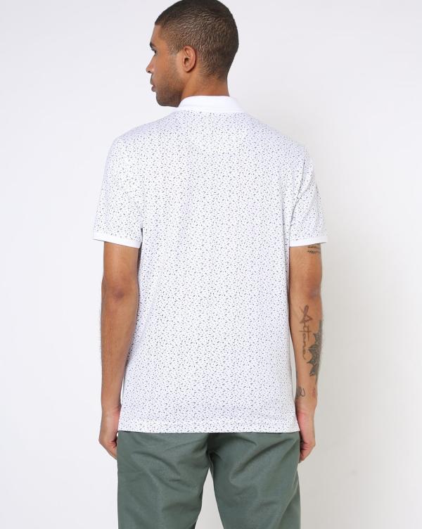 Micro Print Polo T-shirt - JioMart
