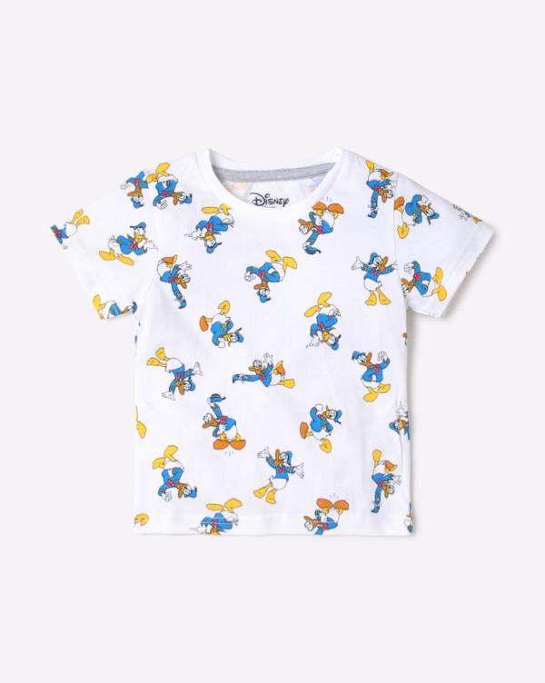 Donald Duck Print Dungaree with T-shirt - JioMart