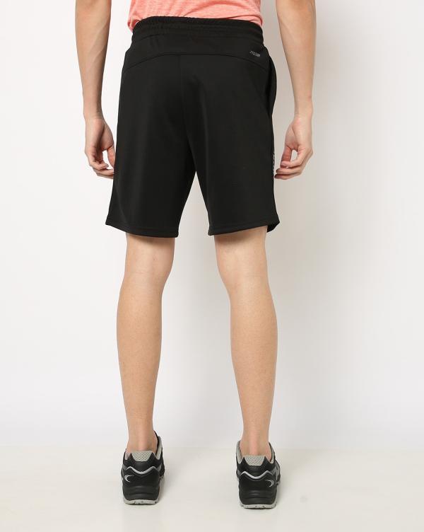 Typographic Print Flat-Front Shorts - JioMart