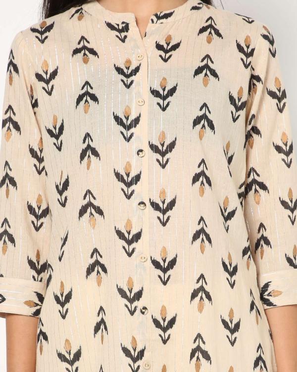 Block Print Straight Kurta - JioMart