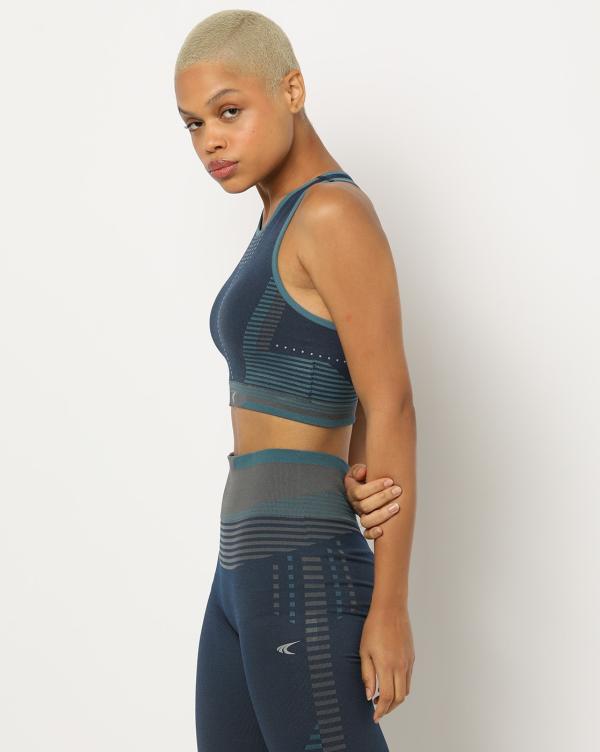 Seamless Jacquard Sports Bra - JioMart