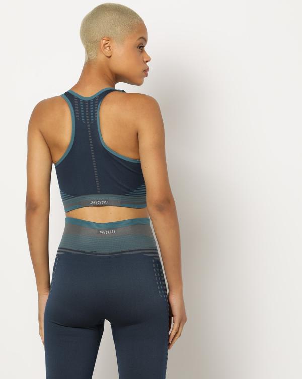 Seamless Jacquard Sports Bra - JioMart