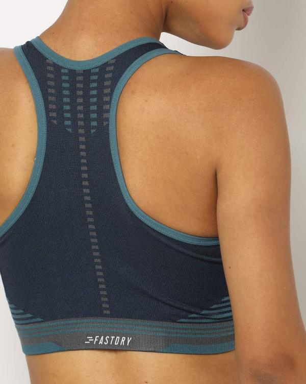 Seamless Jacquard Sports Bra - JioMart