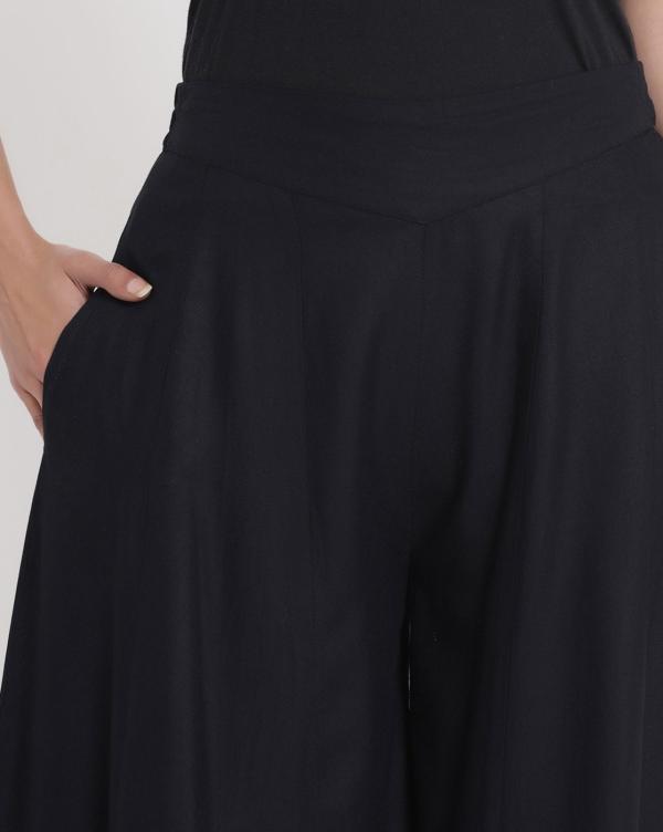Palazzo Pants with Insert Pockets - JioMart