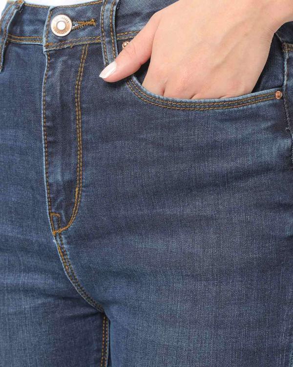 Washed Slim Fit Jeans with Whiskers - JioMart