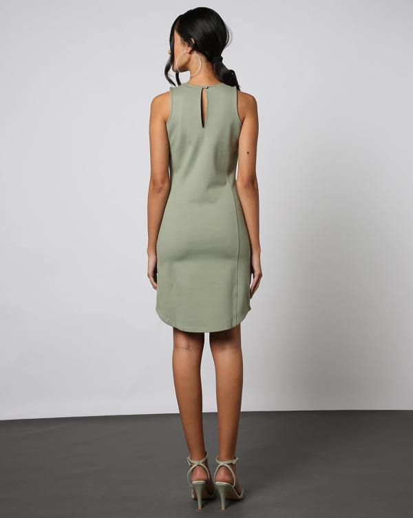 Women Sheath Dress with Princess Seam - JioMart