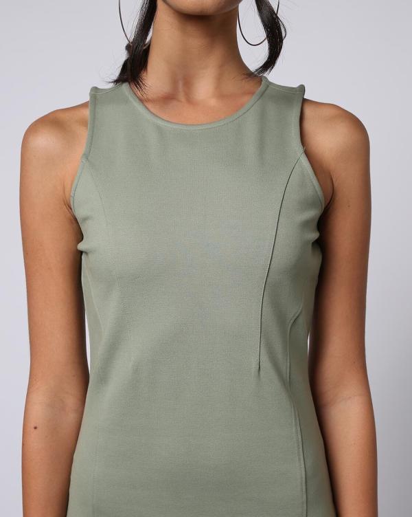 Women Sheath Dress with Princess Seam - JioMart