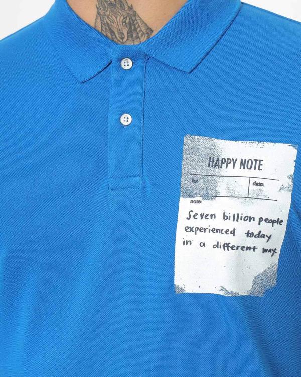 Polo T-shirt with Placement Print - JioMart