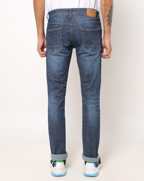 Slim Fit Low-Rise Jeans - JioMart