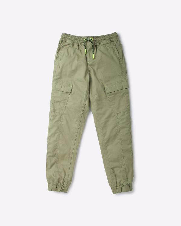 Slim Fit Joggers with Pockets - JioMart