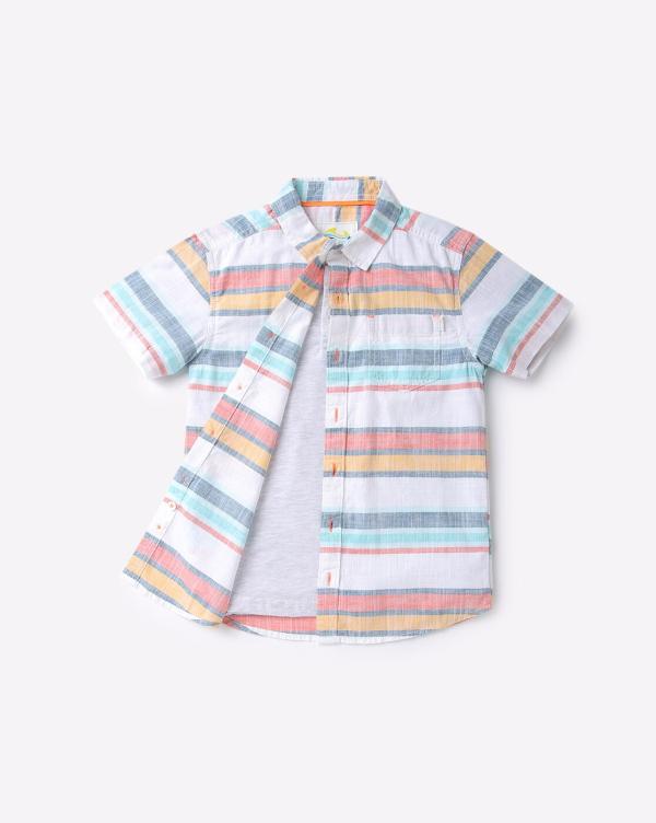 Striped Twofer Shirt - JioMart