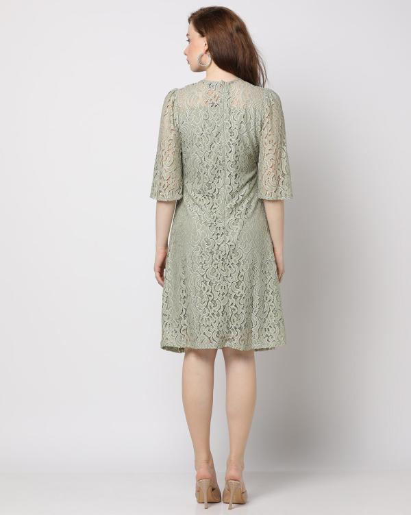 Lace A-Line Dress - JioMart