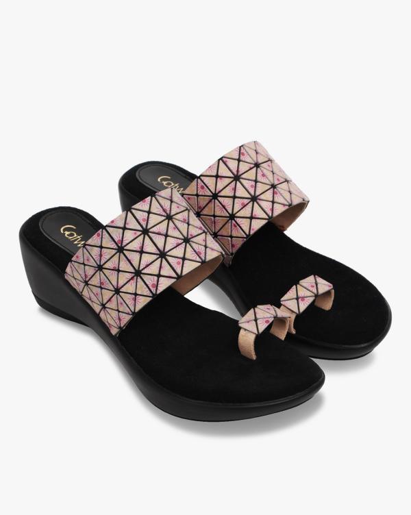 Slip-On Wedges with Toe-Ring - JioMart