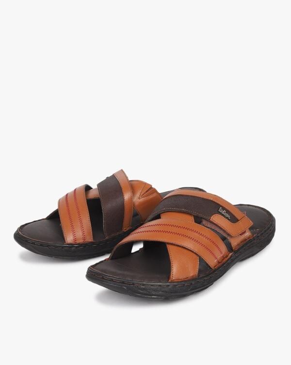 Men Open-Toe Slip-On Sandals - JioMart