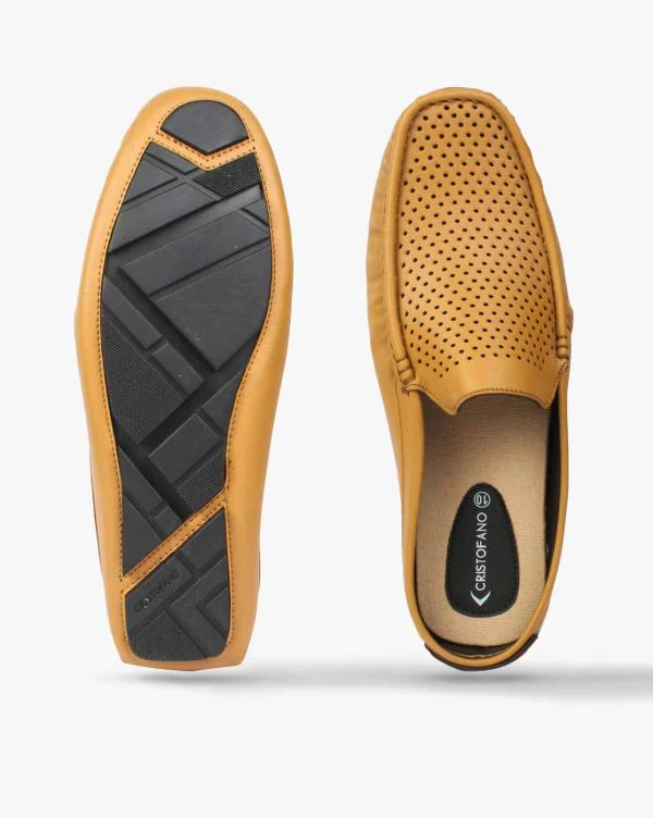 Perforated Loafers with Moc-Stitch - JioMart