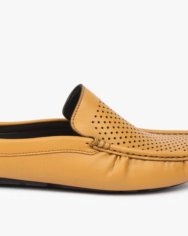 Perforated Loafers with Moc-Stitch - JioMart