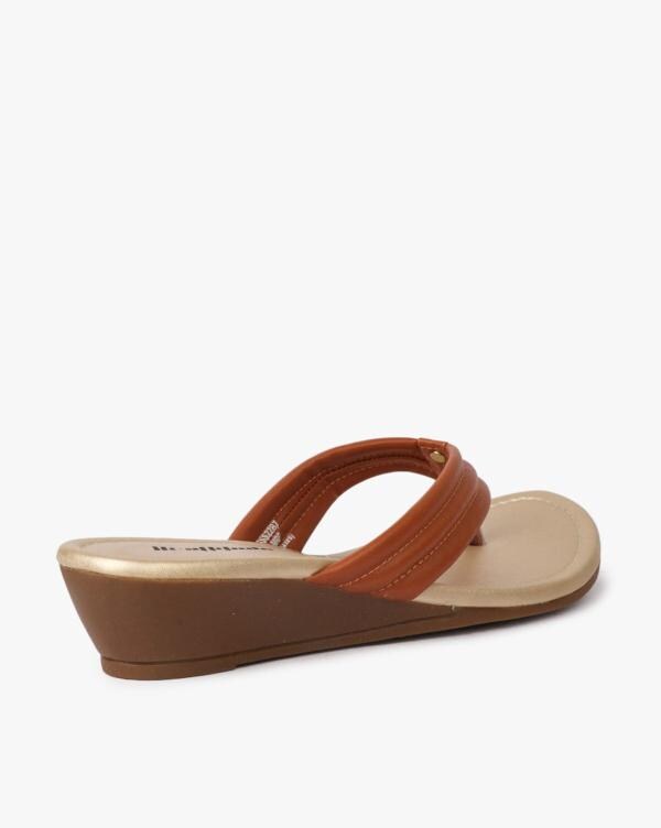 Textured T-strap Wedges - JioMart