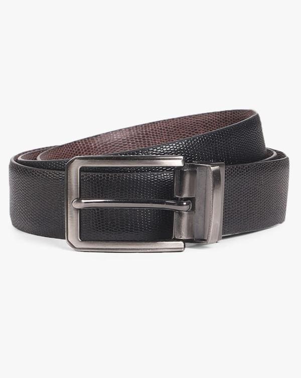 Textured Belt with Tang Buckle - JioMart