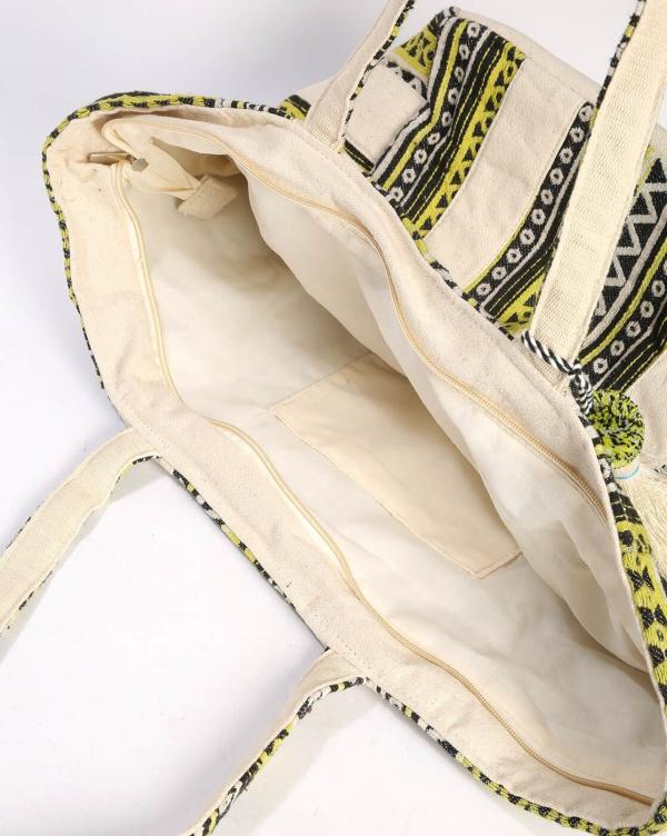 Geometric Pattern Shoulder Bag - JioMart