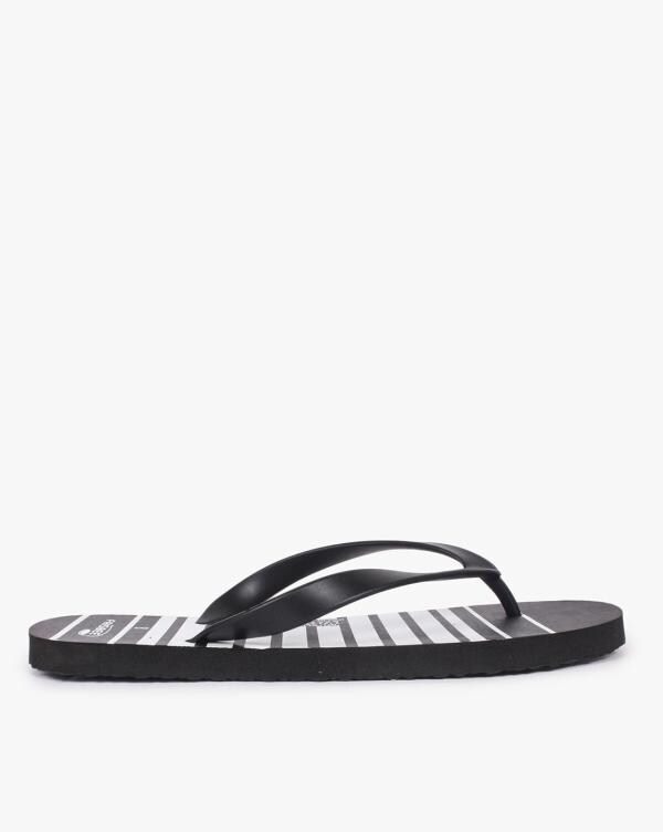 Striped Thong-Strap Flip-Flops - JioMart