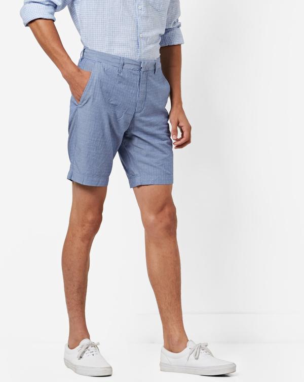 Printed Mid-Rise Flat-Front Shorts - JioMart