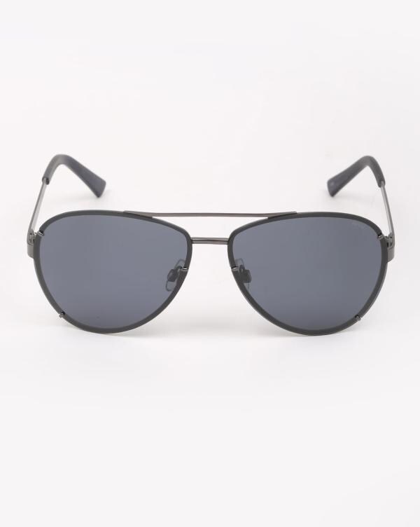 B1612C UV-Protected Full-Rim Aviator Sunglasses - JioMart